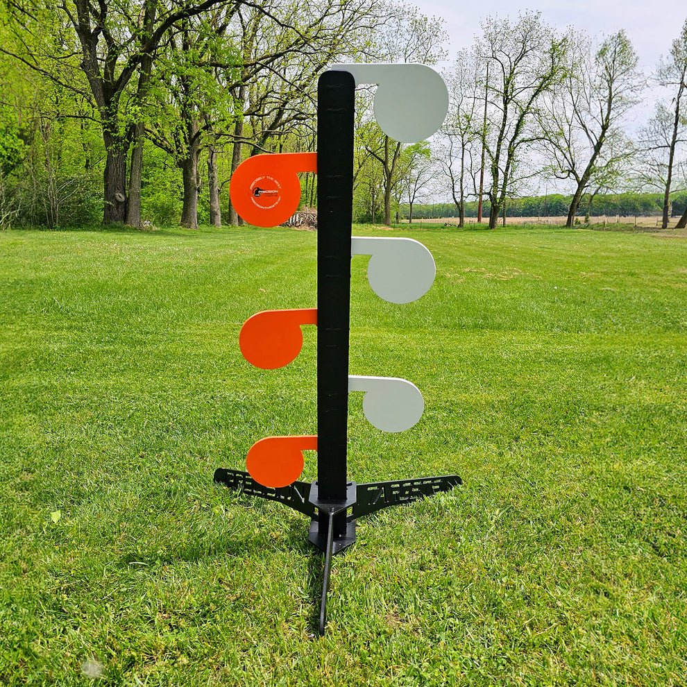 Dueling Tree with Flip-N-Rip target stand – Precision Targets