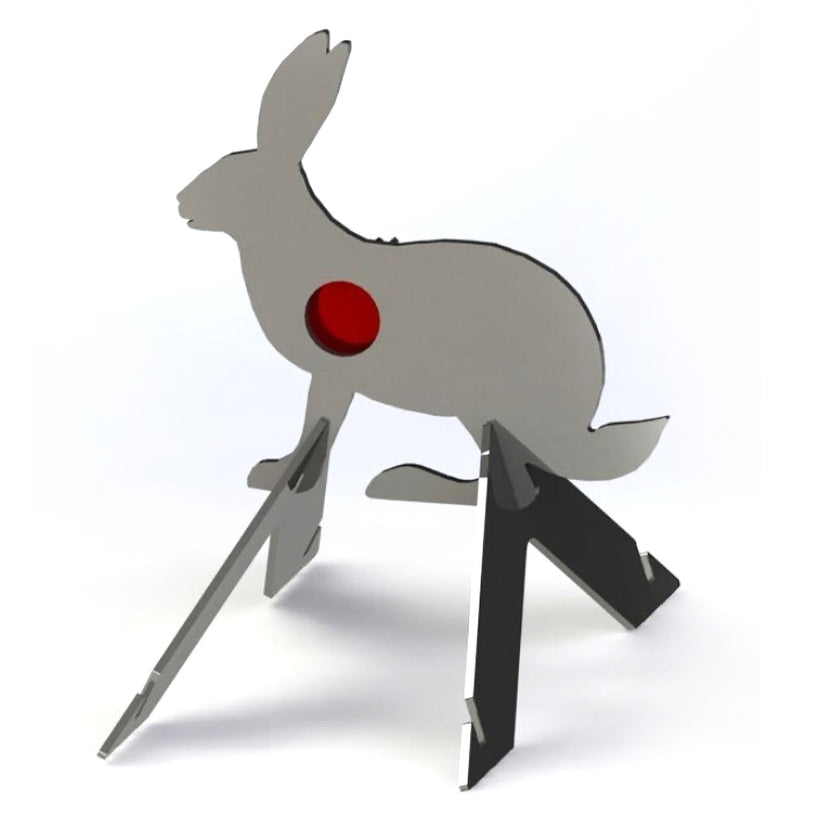 Rabbit with Reactive Vitals & Stand – Precision Targets